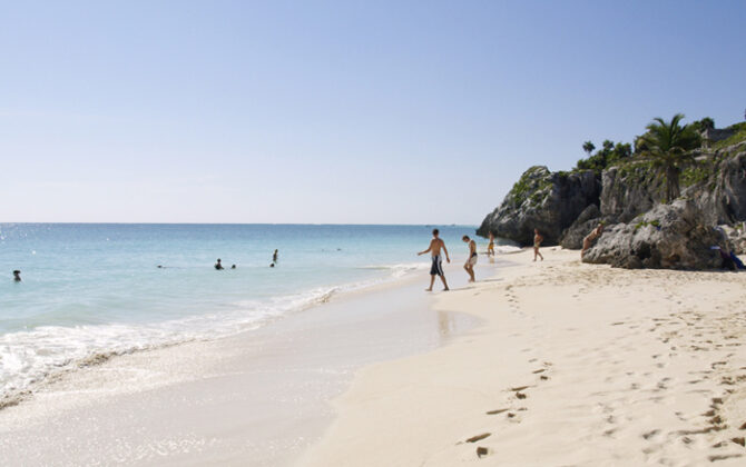 Besøg i Tulum - strand og mayaruiner på Yucatán | Gaths Rejseside